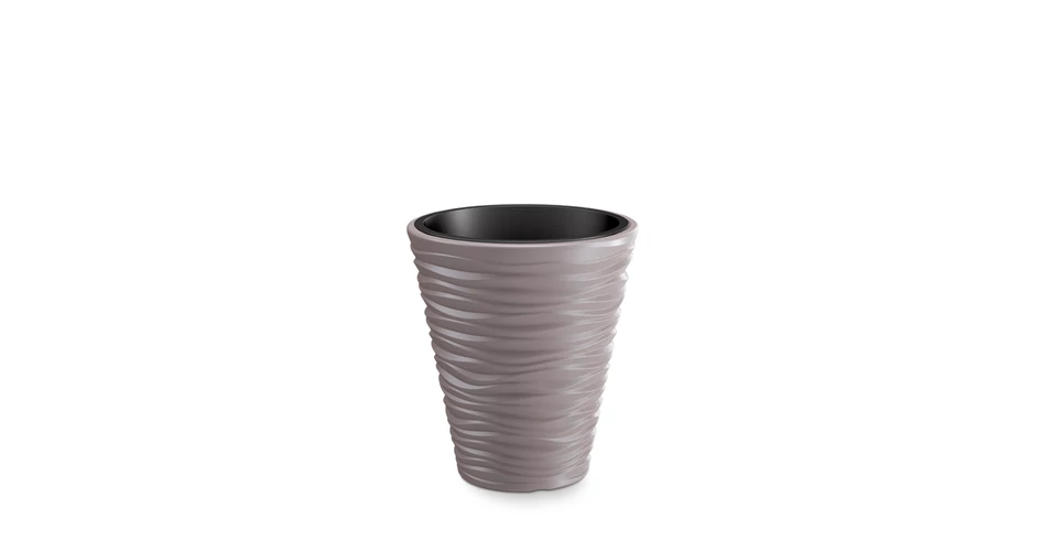 Prosperplast Virágkaspó Sand 330x295mm mokka - varingshop.hu kertészeti ...
